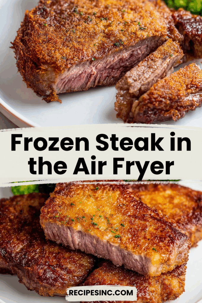 Frozen Steak in the Air Fryer