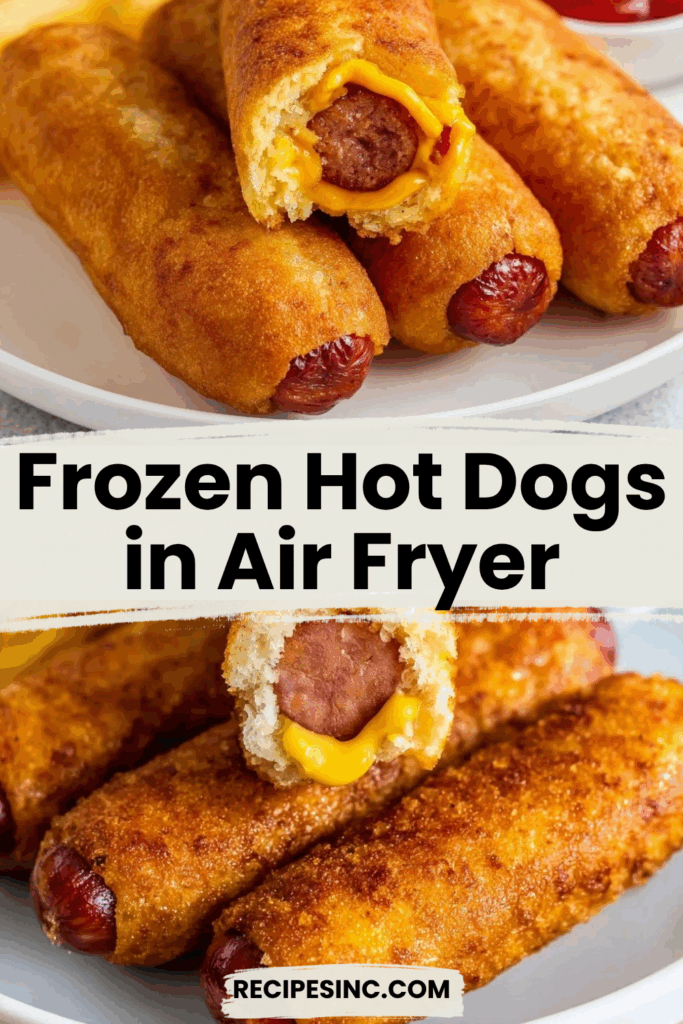 Frozen Hot Dogs in Air Fryer
